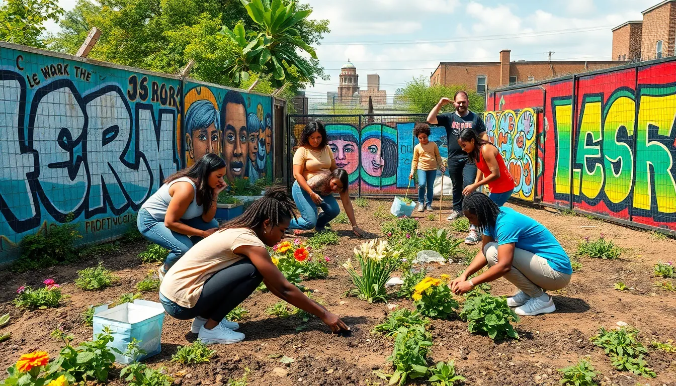 Block by Block Detroit: Transforming Vacant Lots into Community Art ...